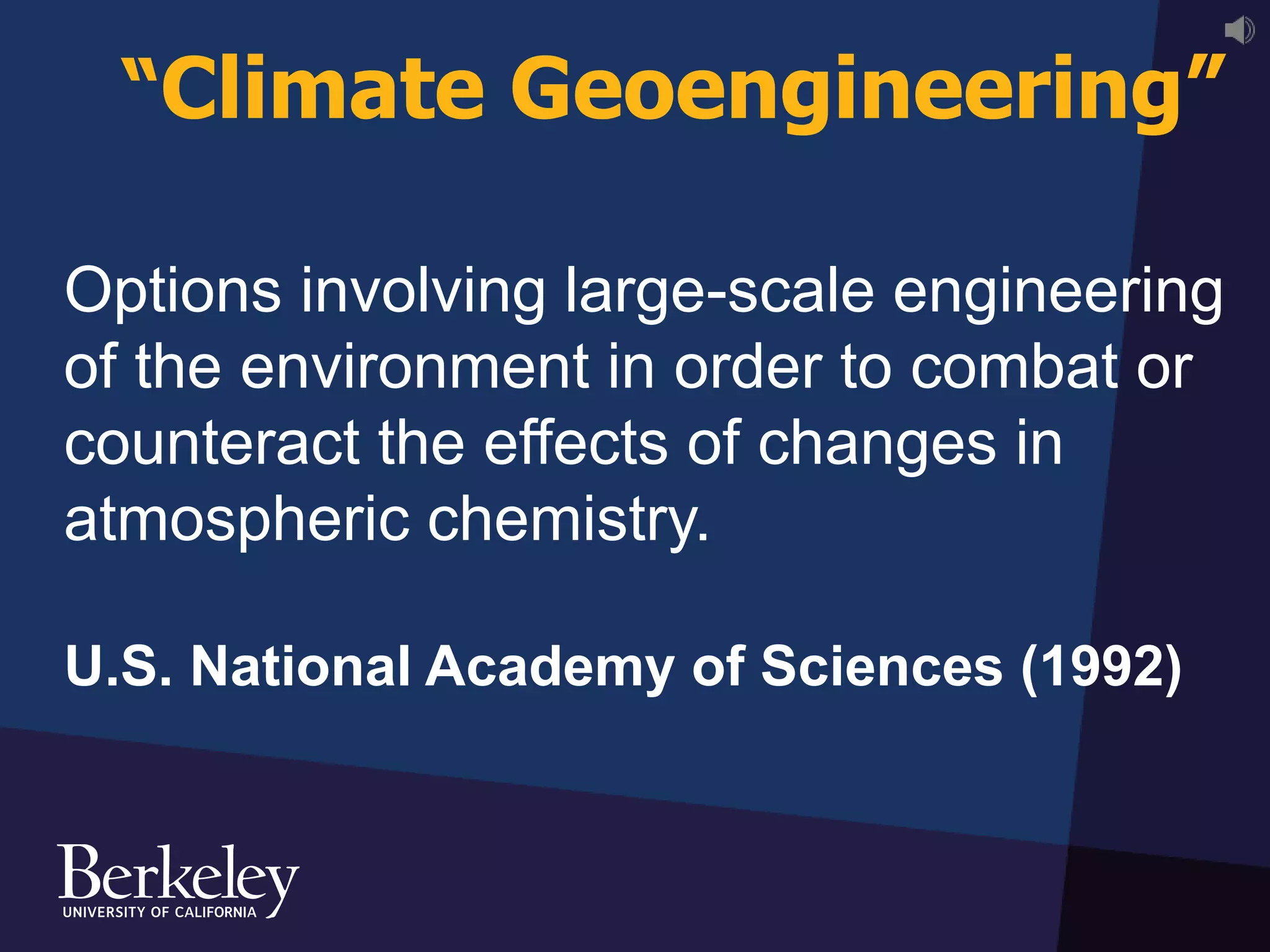 The Paris Agreement and Climate Geoengineering | PPTX