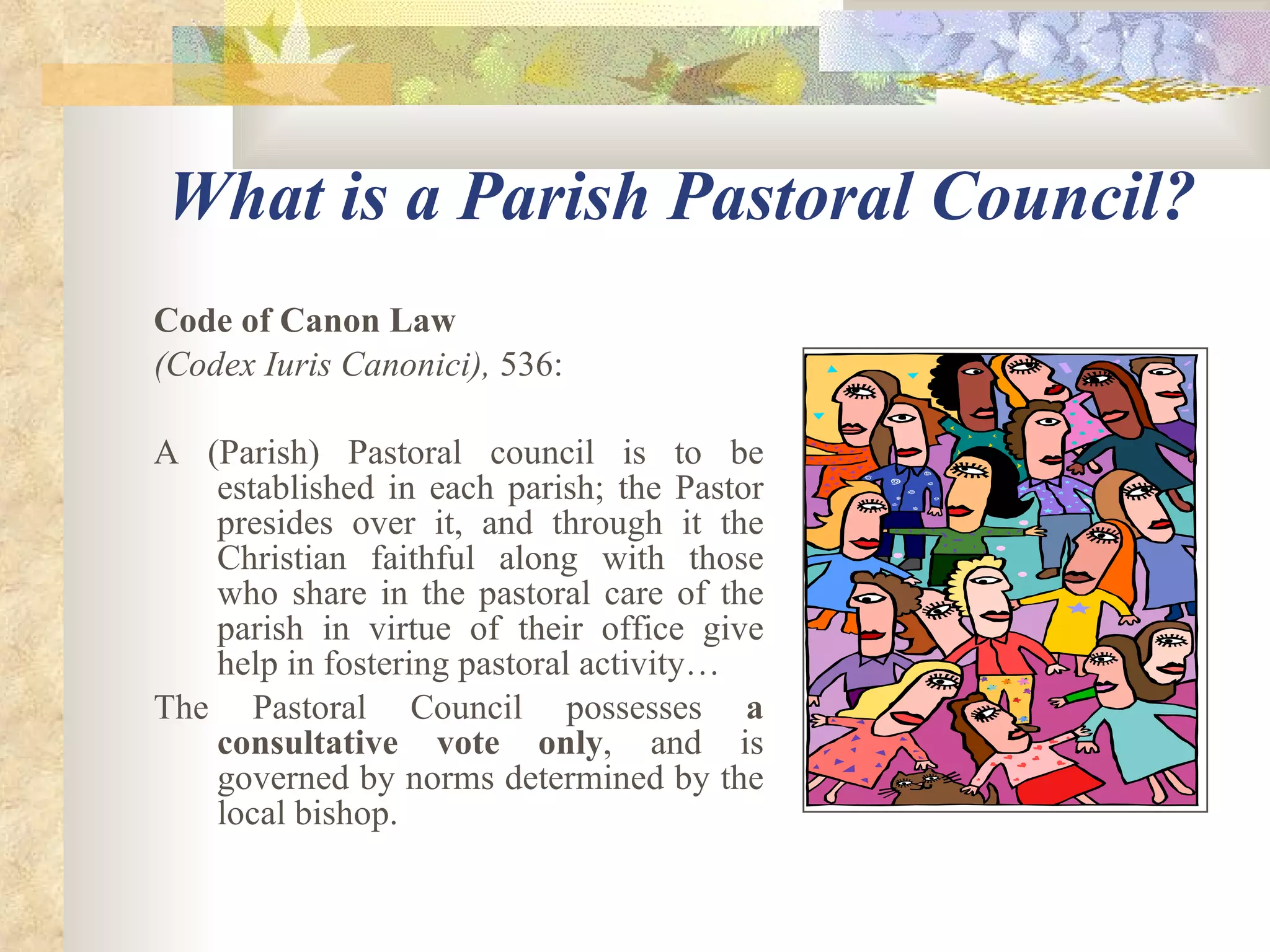 Parish Pastoral Council Retreat V2 | PPT