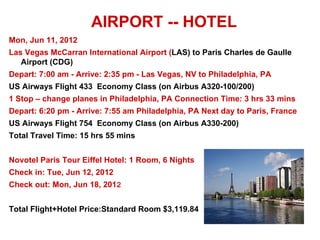 Paris Travel Log | PPT