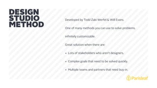 Studio Design Method by Benji Haselhurst of Parisleaf: A Branding ...