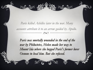 paris of troya | PPT