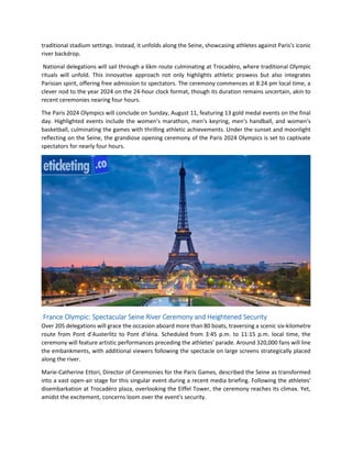 Paris Olympic 2024 Opening Ceremony Preview.pdf