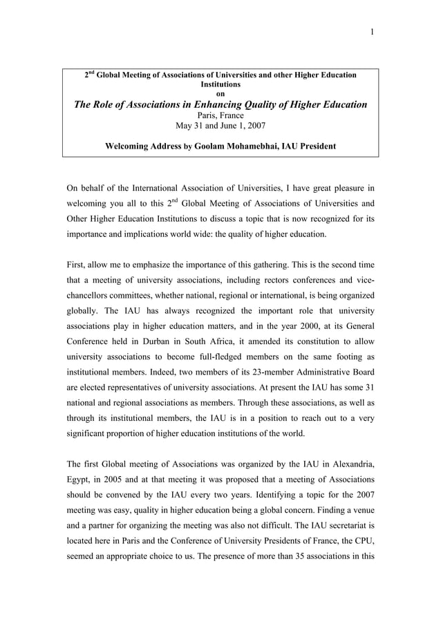 Paris papers goolam mohamedbhai | PDF