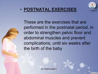 Postnatal Exercise | PPT