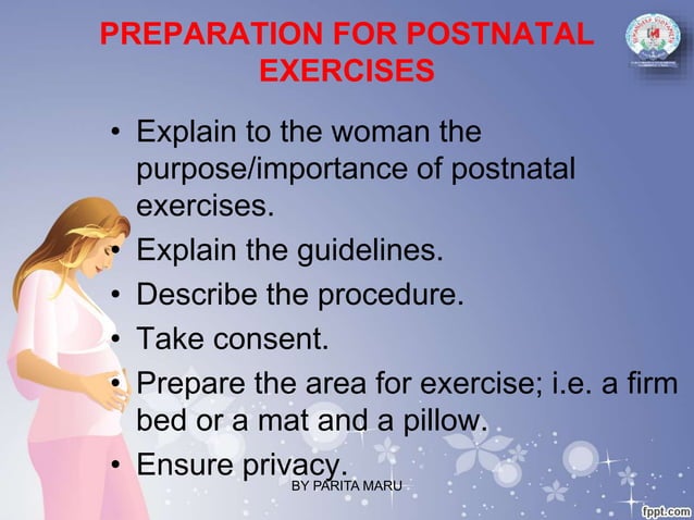 Postnatal Exercise | PPT | Pregnancy | Reproductive Health