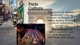 PARIS , culture aspect , food culture ,.. | PPT
