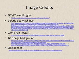 Paris’s World Fair of 1889 by Kimberly Phillips | PPTX