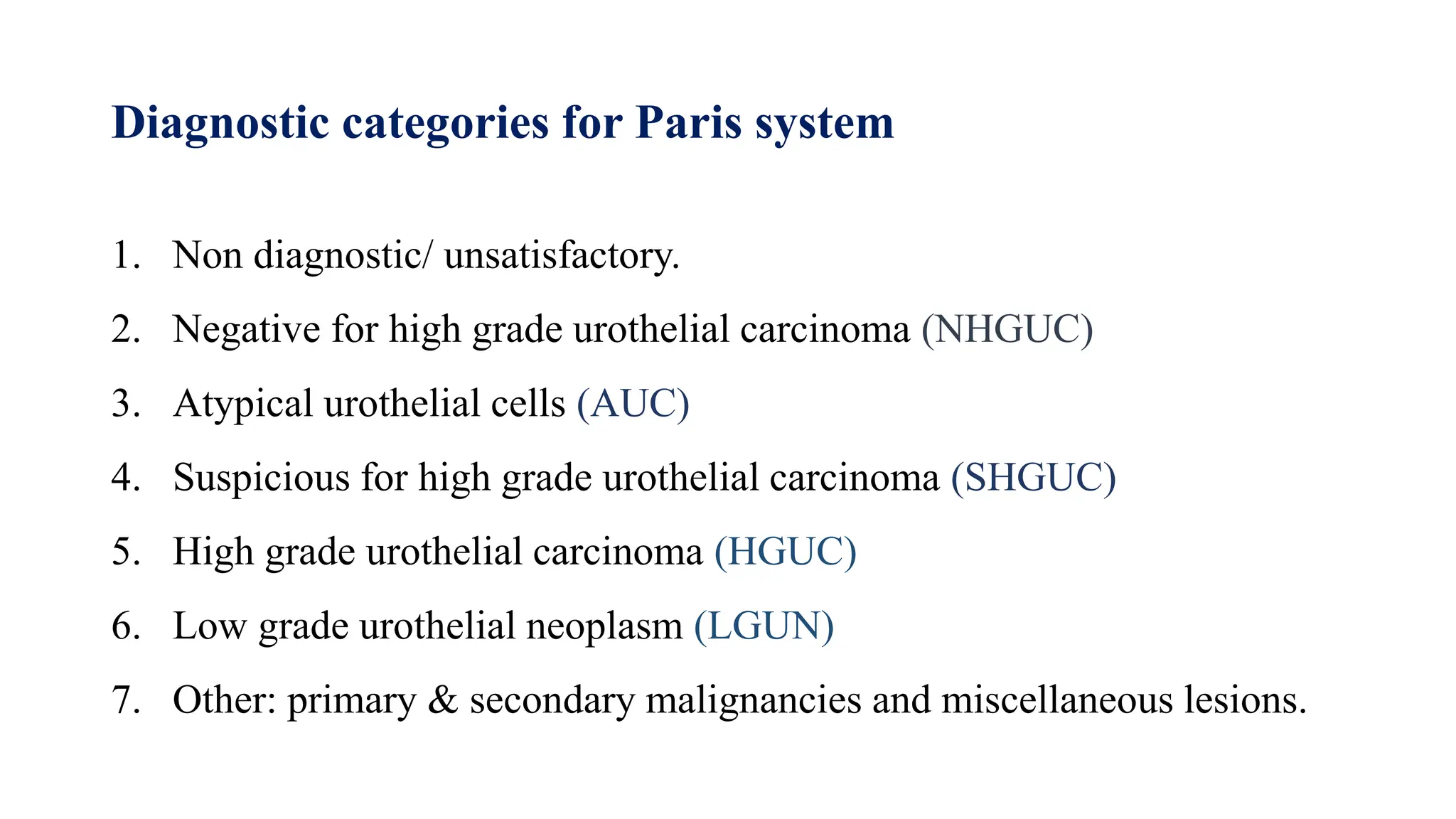 paris system of urine (cytology)Dr.Ankita Singh | PPTX