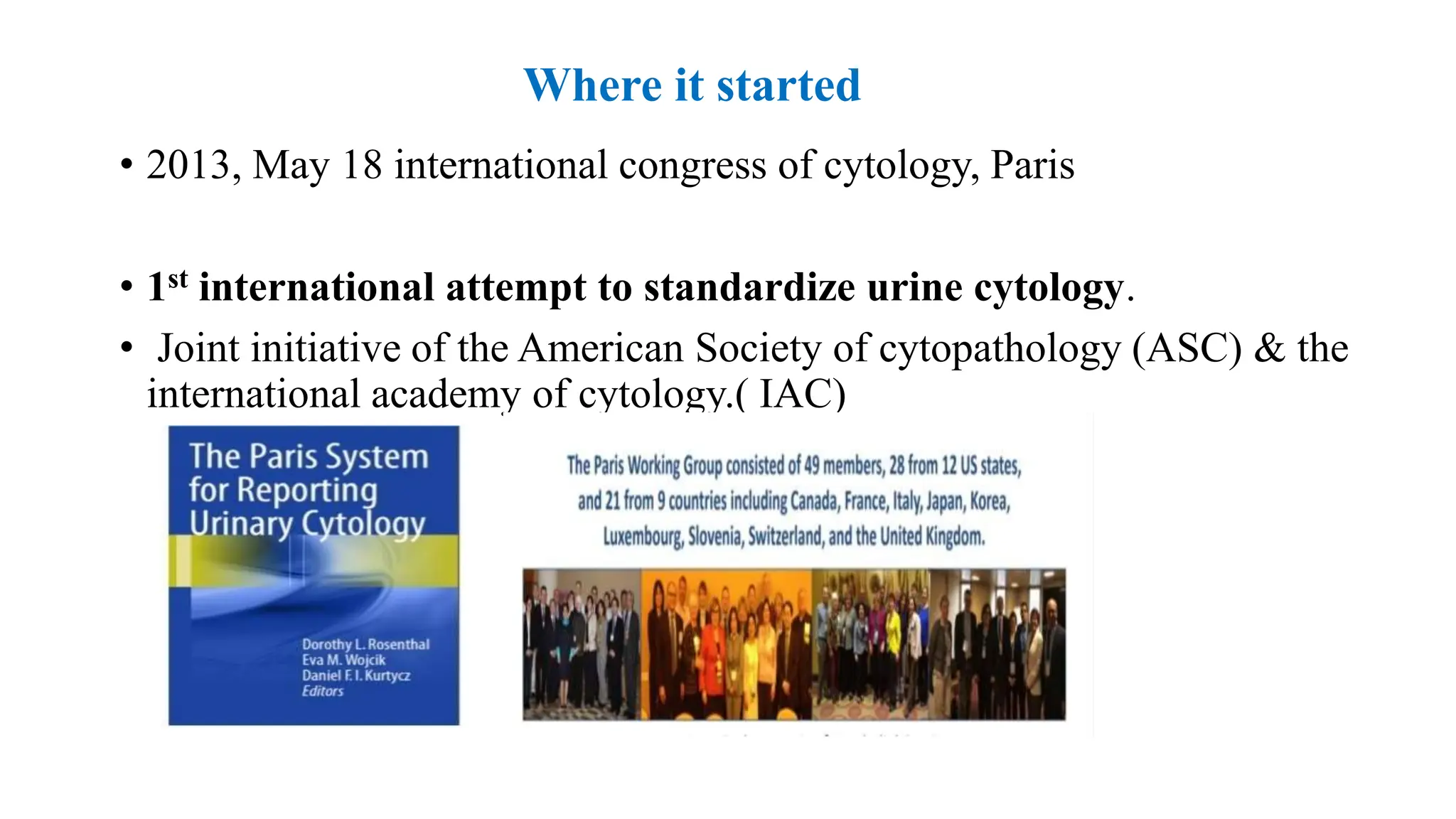 paris system of urine (cytology)Dr.Ankita Singh | PPTX
