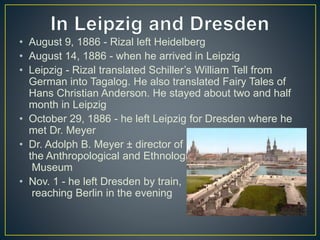 RIZAL Paris to Berlin | PPTX