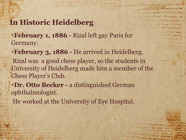 Rizal Chapter 7: Paris to Berlin | PPTX