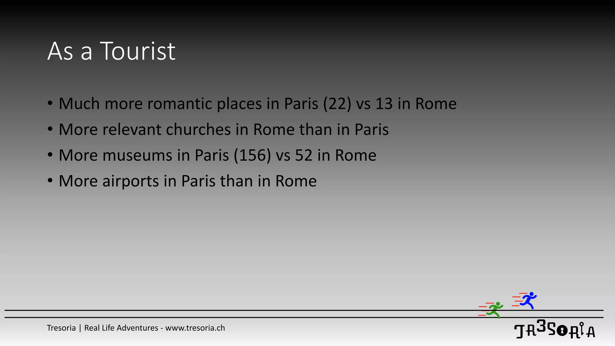 Paris vs rome tresoria | PDF
