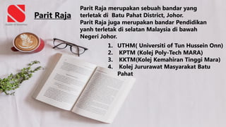PARIT RAJA INTRODUCTION MALAY.pdf