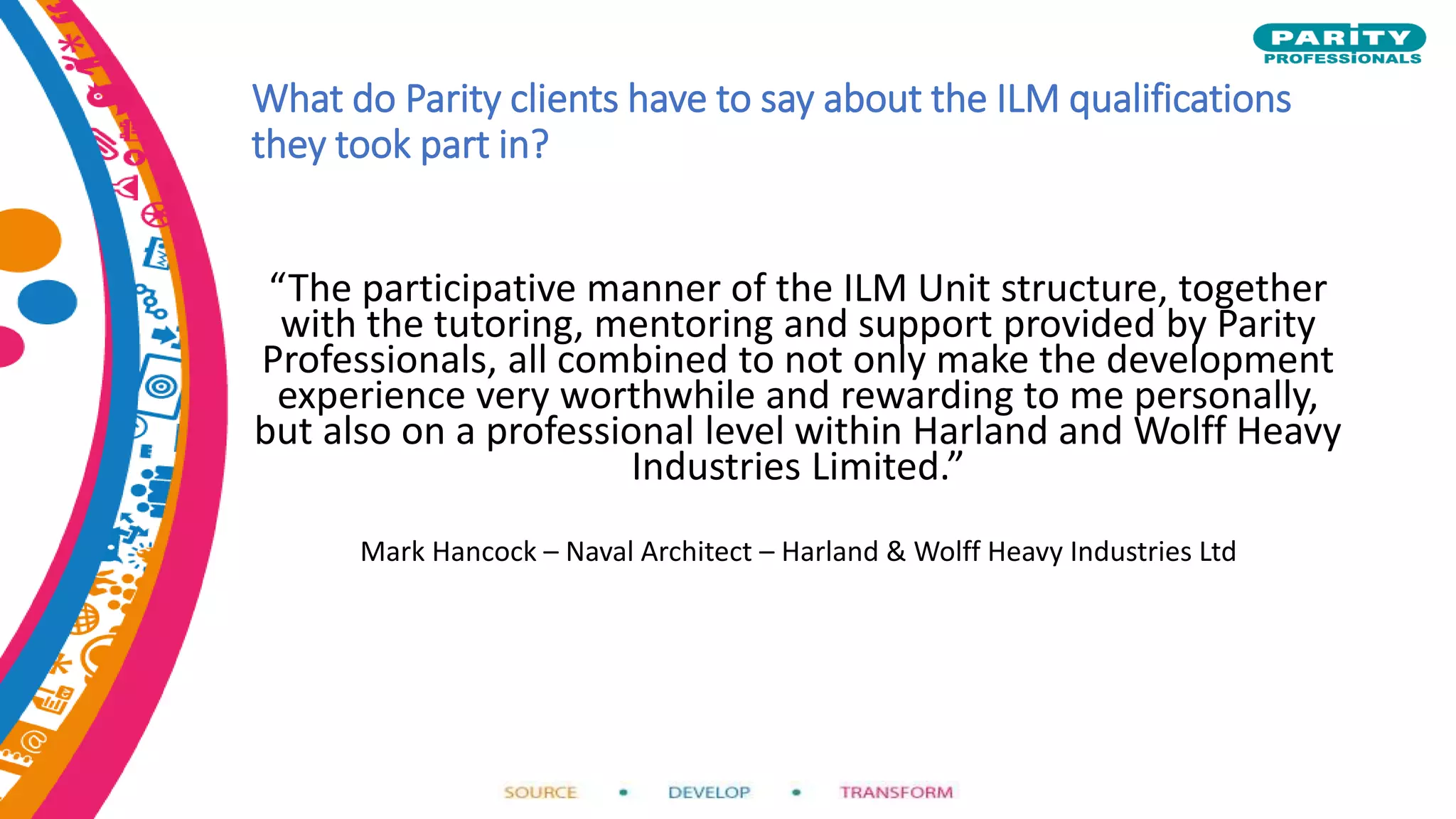 Benefits of Completing an ILM Qualification | PPT