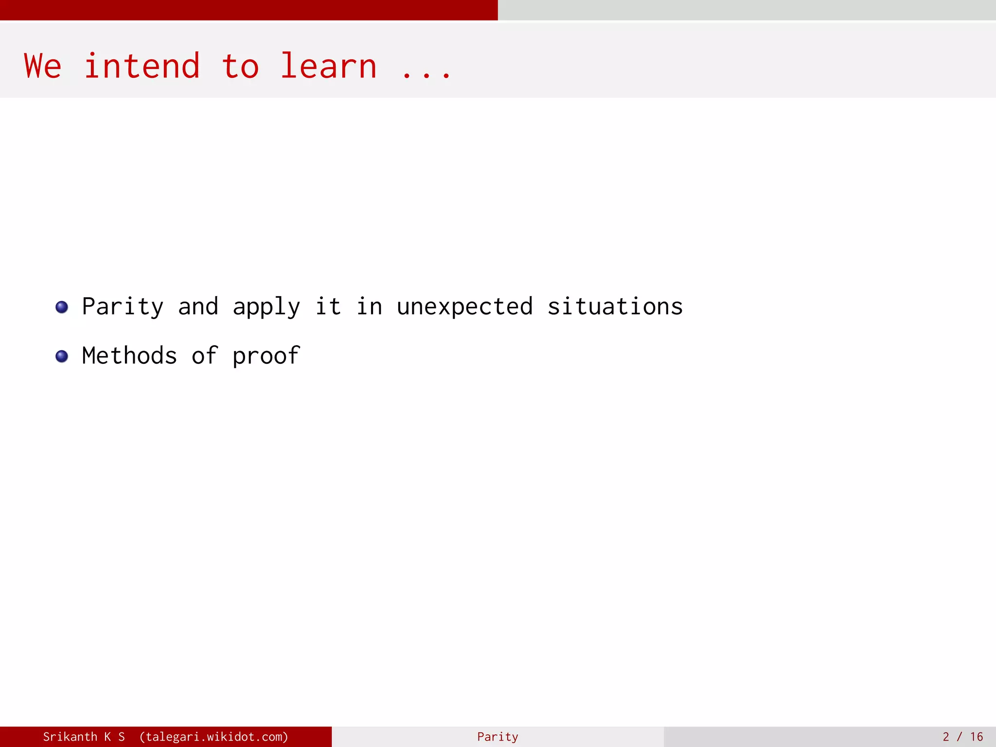 Parity arguments in problem solving | PDF