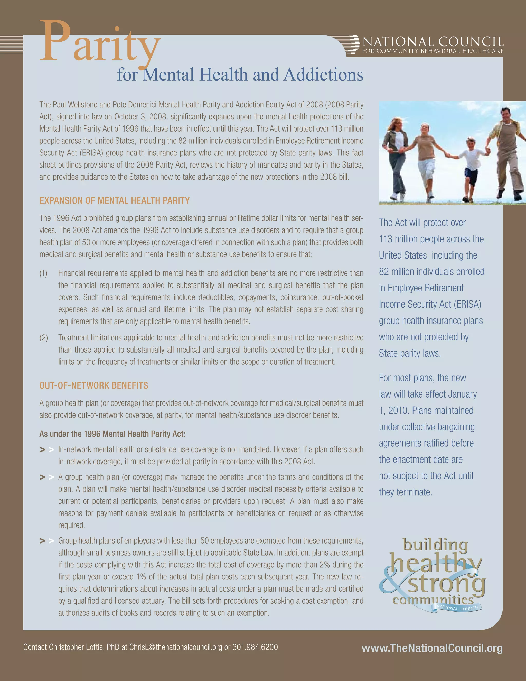 Parity fact sheet national council | PDF