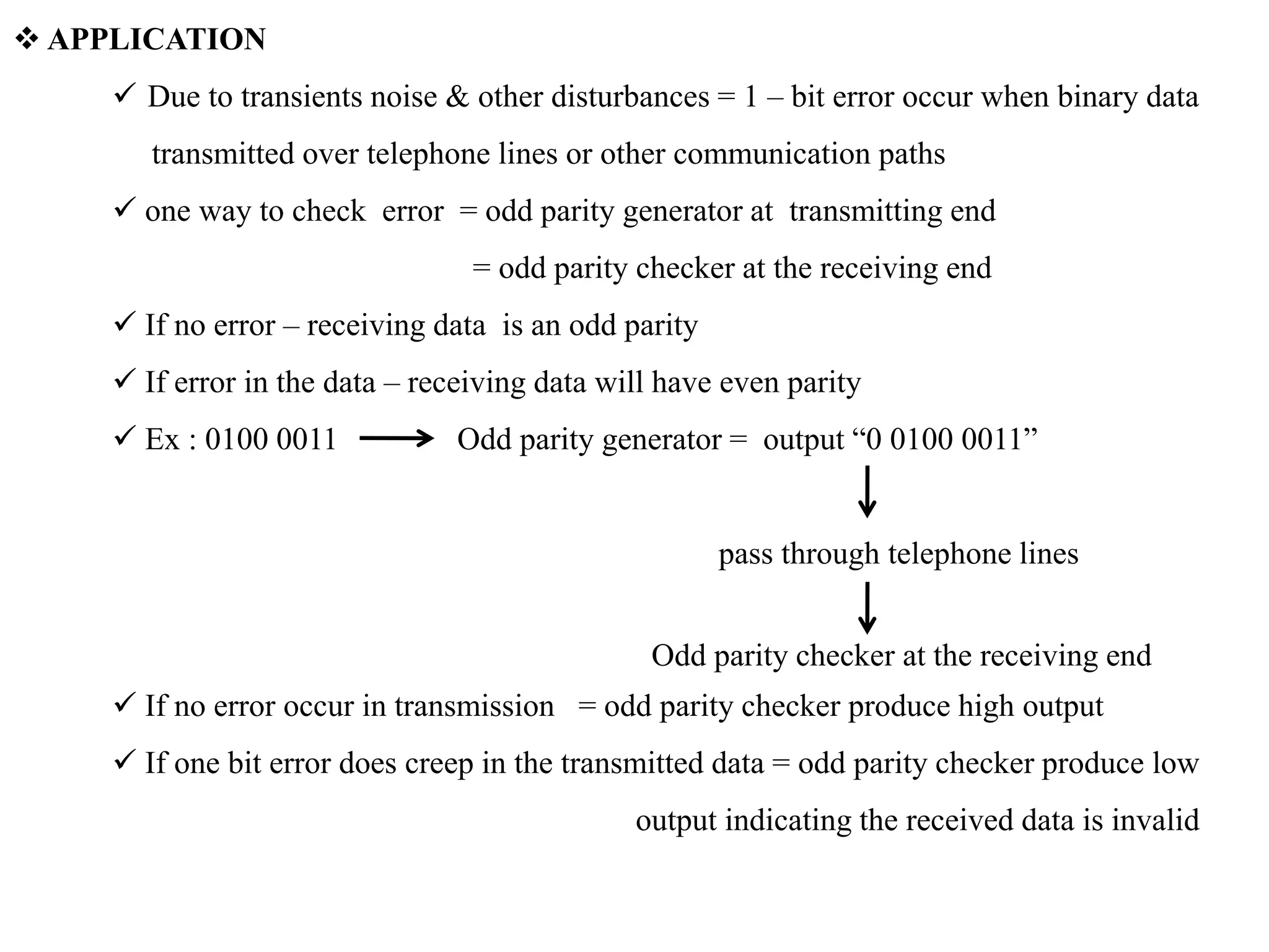 Parity generator & checker | PPTX