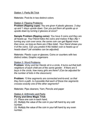 Parity lesson plan | PDF