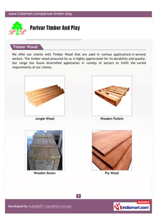 Parivar Timber And Play, Surat, Hard Wood | PDF