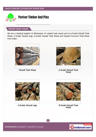 Parivar Timber And Play, Surat, Hard Wood | PDF