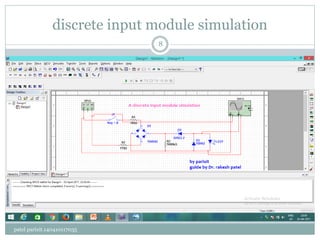 Discrete Input module block diagram and wiring in PLC | PPTX