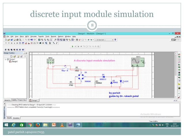 Discrete Input module block diagram and wiring in PLC | PPTX