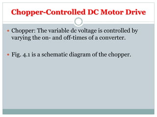 Modes of operation in the third quadrant - Power Electronics | PPTX