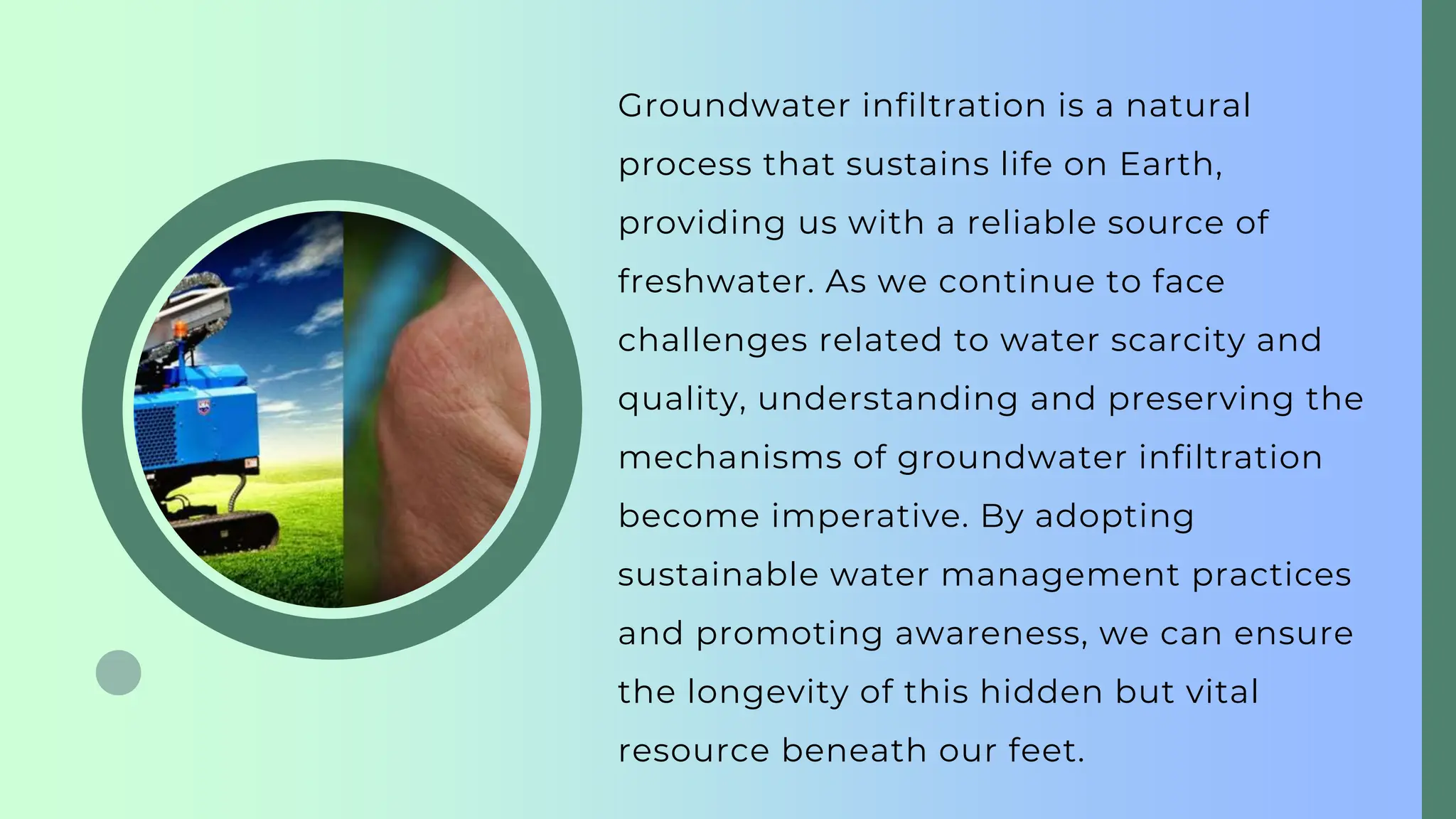 Parjana Engineering Transforming Ground Water Infiltration | PPTX