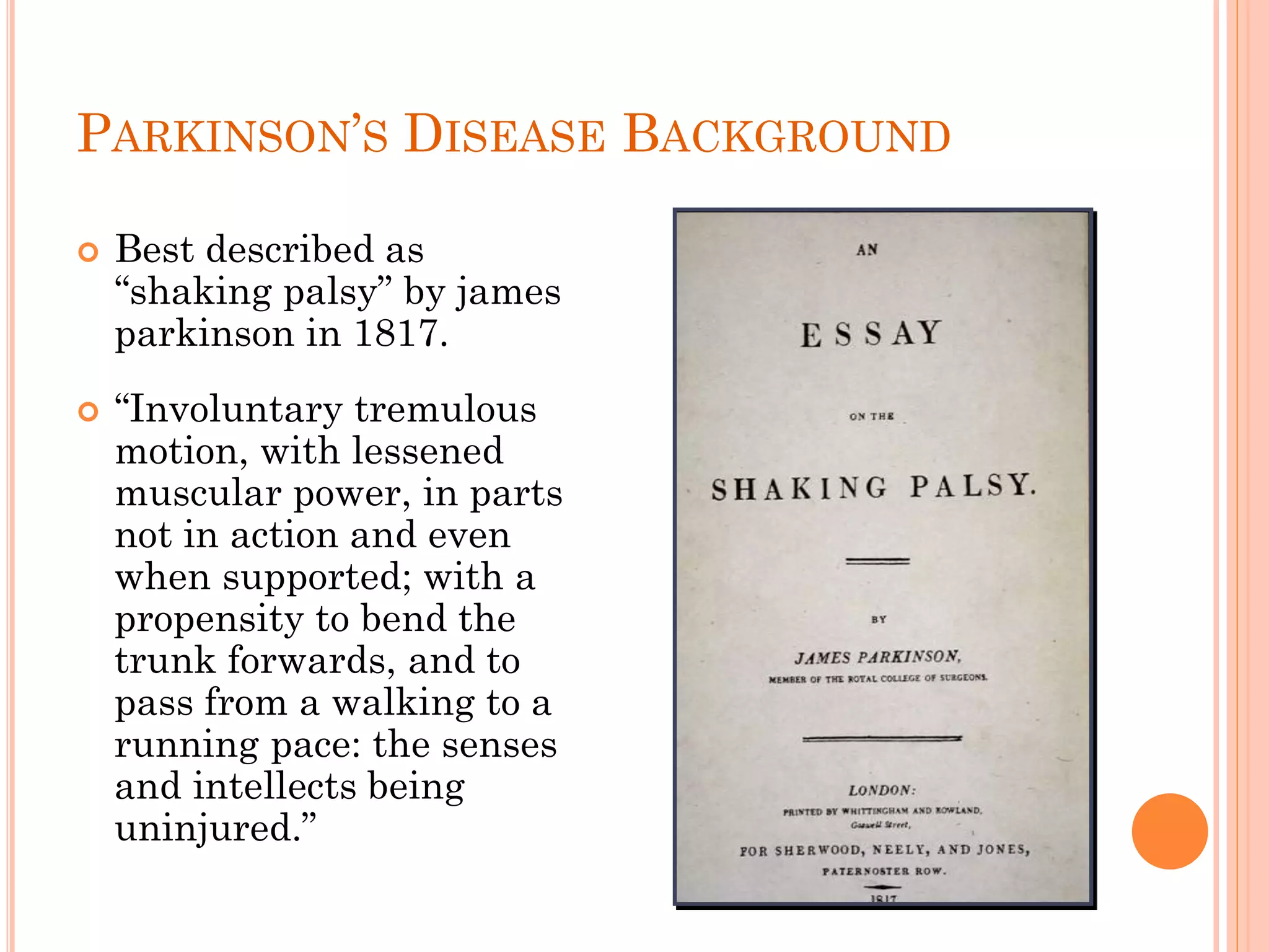 Parkinson's Disease | PPTX