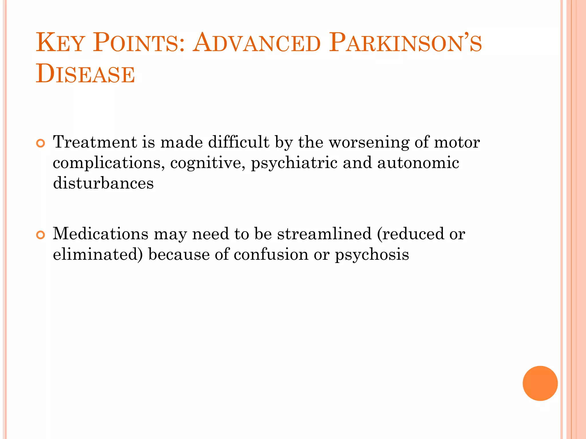 Parkinson's Disease | PPTX | Brain and Nervous System Disorders | Diseases and Conditions