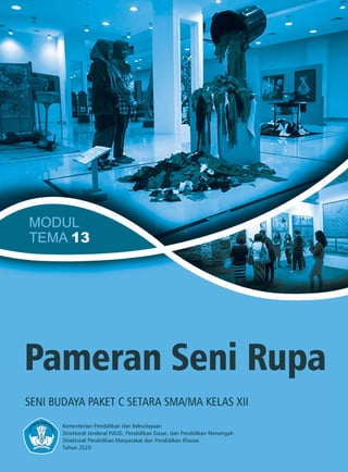 Pameran Seni Rupa. Buku pandusn materi seni rupa | PPT