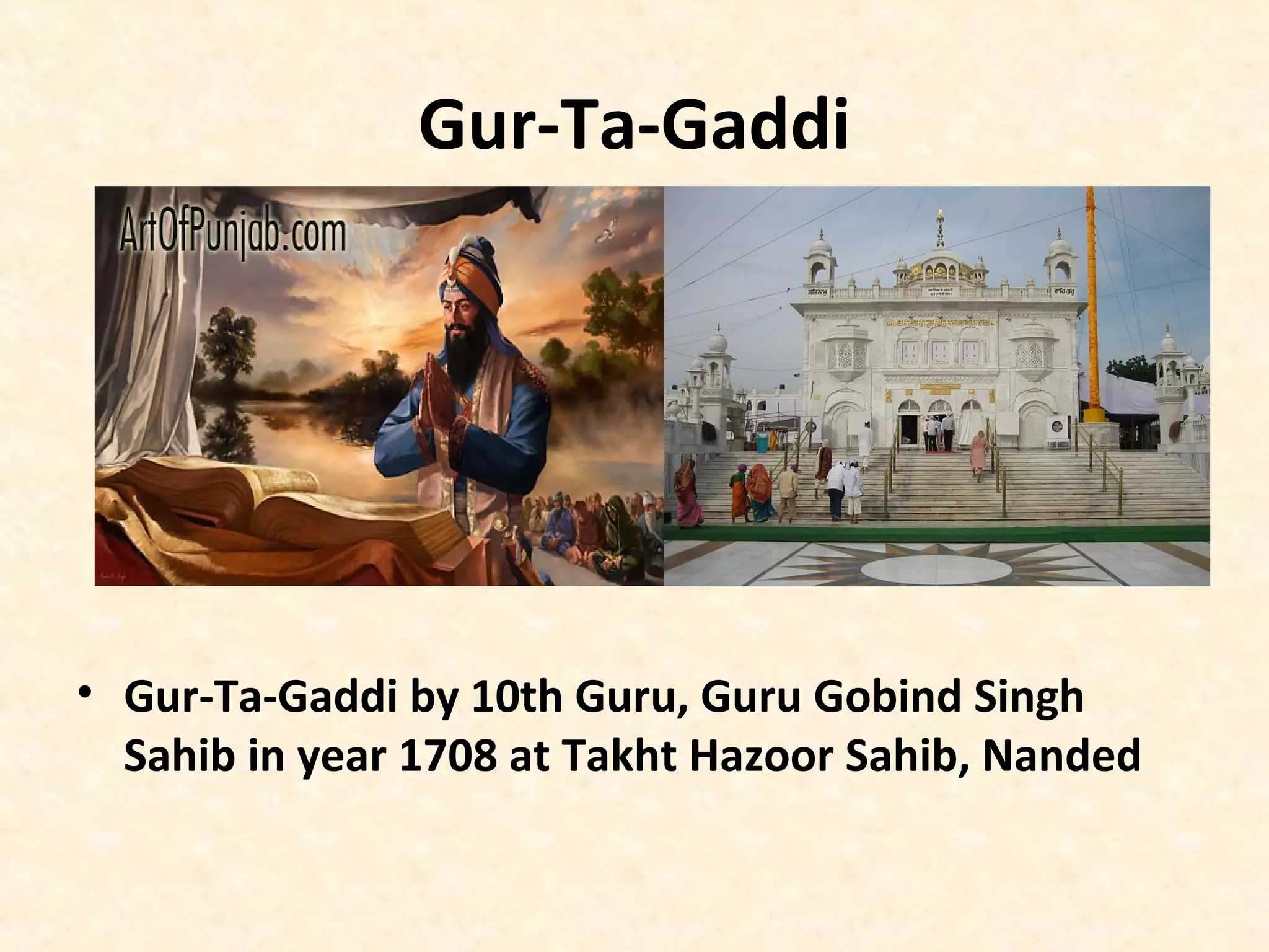 Parkash Sri Guru Granth Sahib | PPT