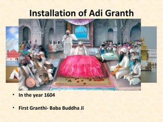 Parkash Sri Guru Granth Sahib | PPT