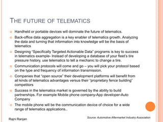 Park assist systems and telematics brief introduction | PPTX
