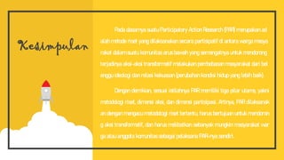 Participatory Action Research (PAR) | PDF
