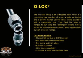 Parker Tube Fittings - Ermeto Fittings | PDF