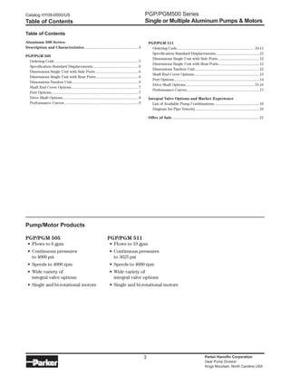 Parker uk-pgp500 | PDF