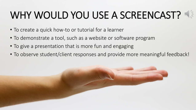Screencasting Basics for Learning and Teaching | PPT