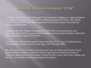 Resume: Robert C. Parker, Principal Systems Engineer | PPTX