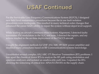 Resume: Robert C. Parker, Principal Systems Engineer | PPTX