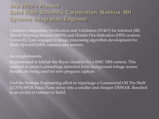Resume: Robert C. Parker, Principal Systems Engineer | PPTX