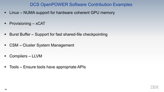 IBM Data Centric Systems & OpenPOWER | PPT
