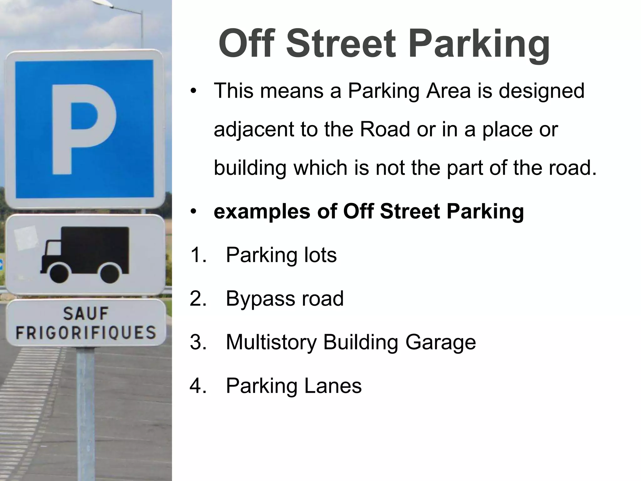 Parking | PPTX
