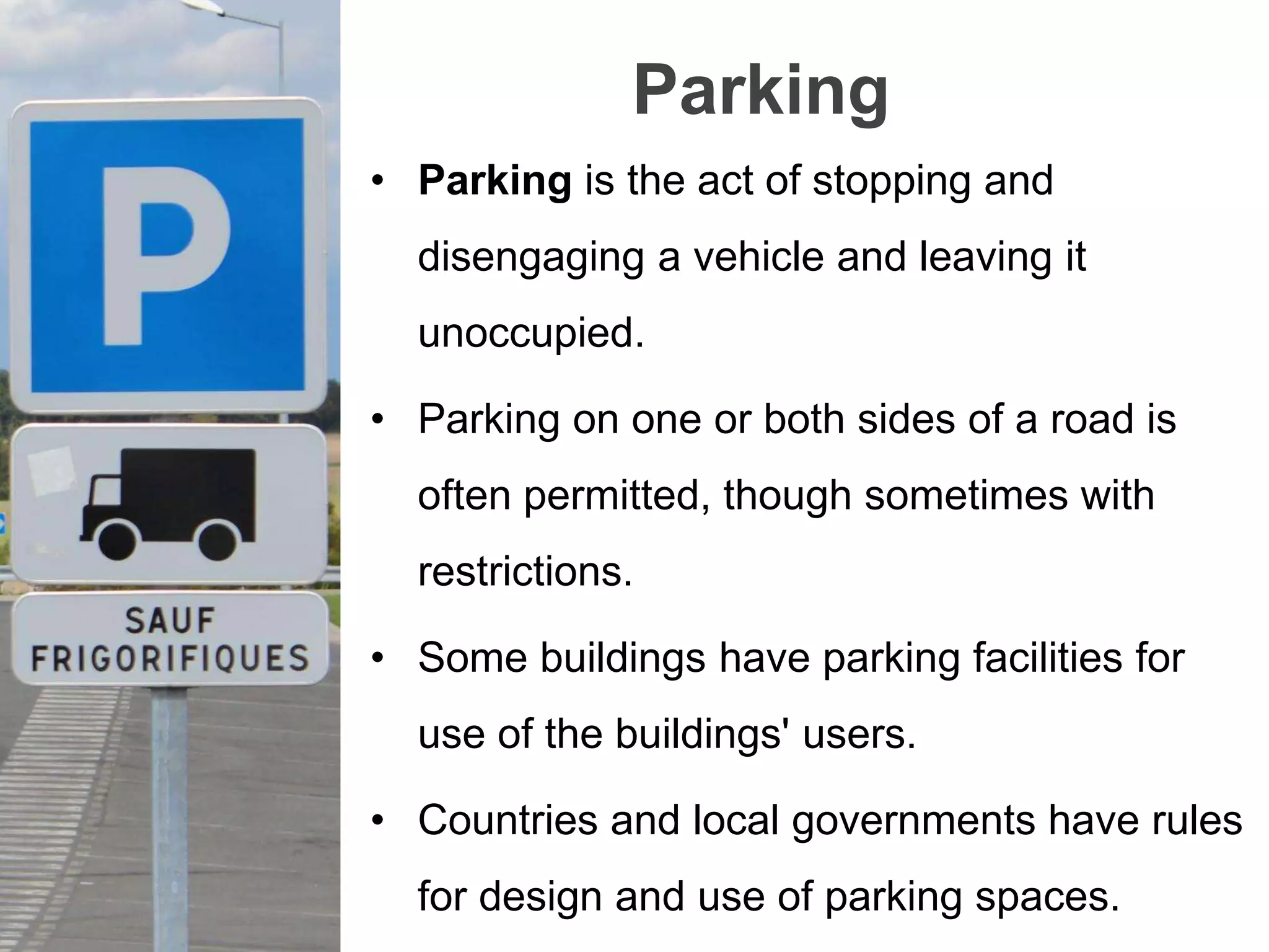 Parking | PPTX