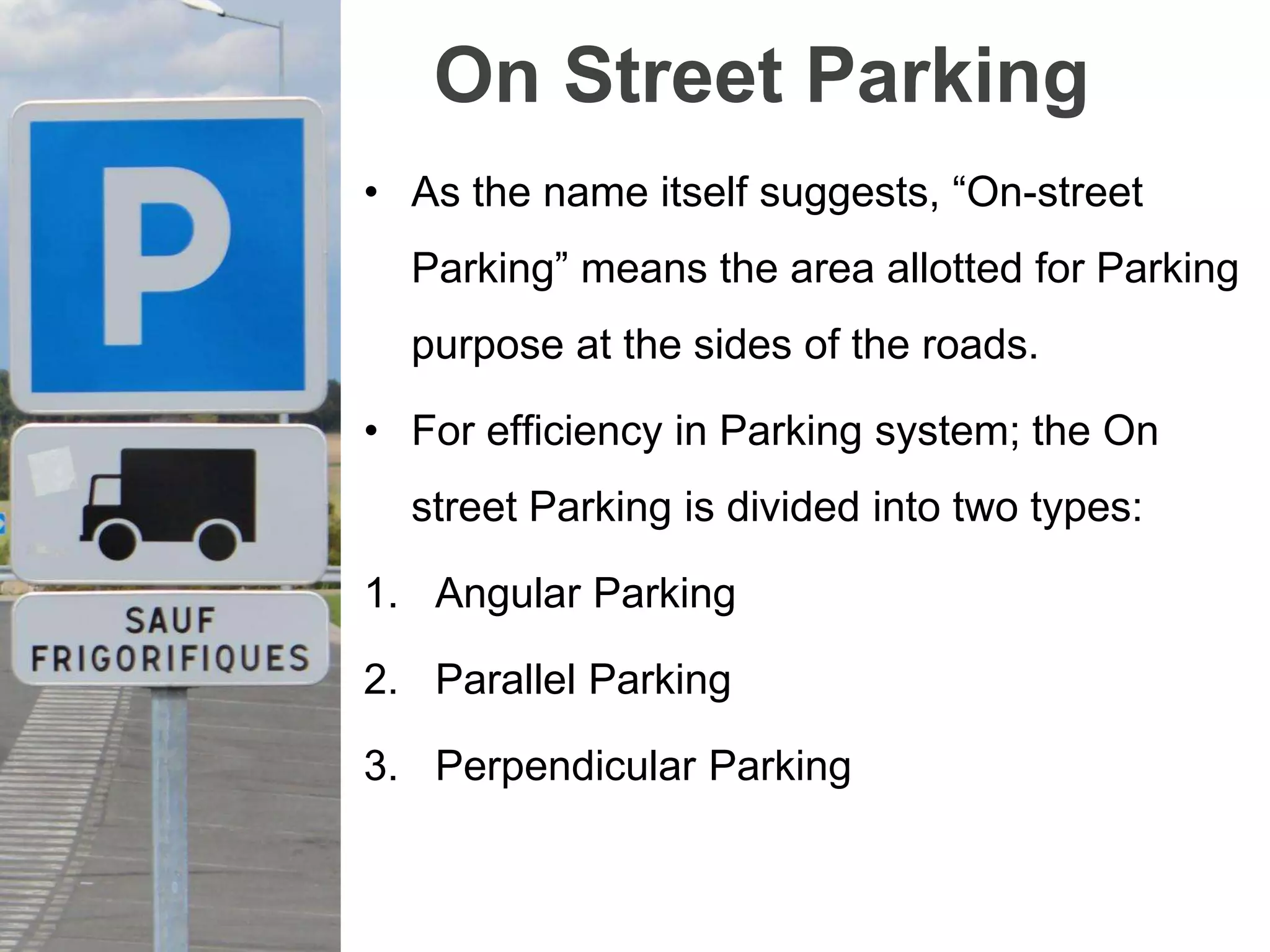 Parking | PPTX