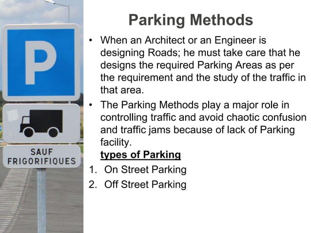 Parking | PPTX