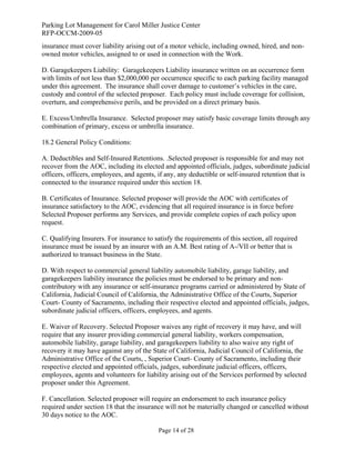 Parking cmjcente-rfp | PDF