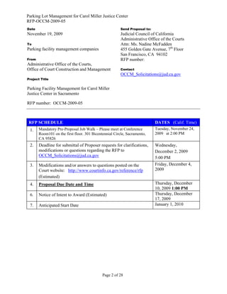 Parking cmjcente-rfp | PDF