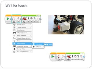 Έλεγχος χώρου στάθμευσης με το ρομπότ EV3 | PPT