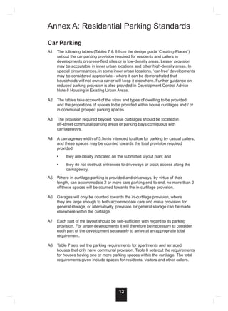Parking standards | PDF